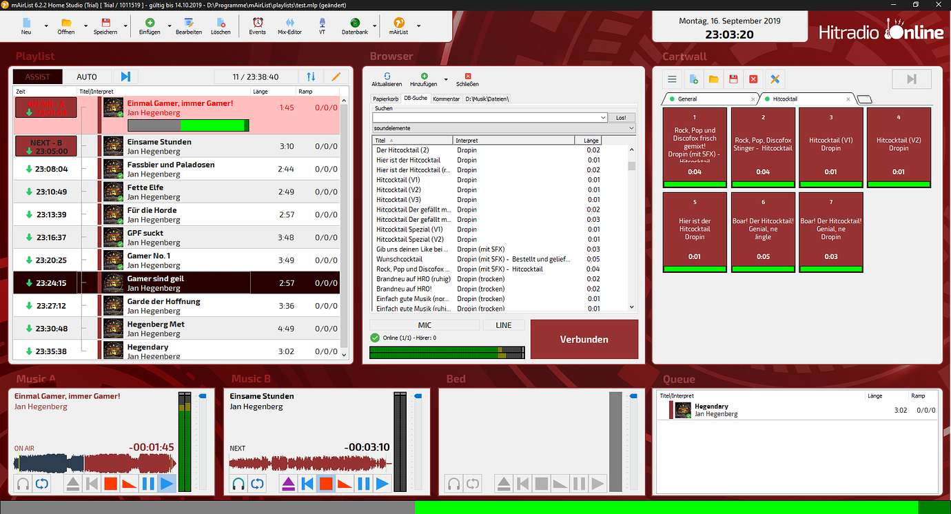 mAirList mit oder ohne Mischpult und Monitoring - #9 by UliNobbe ...